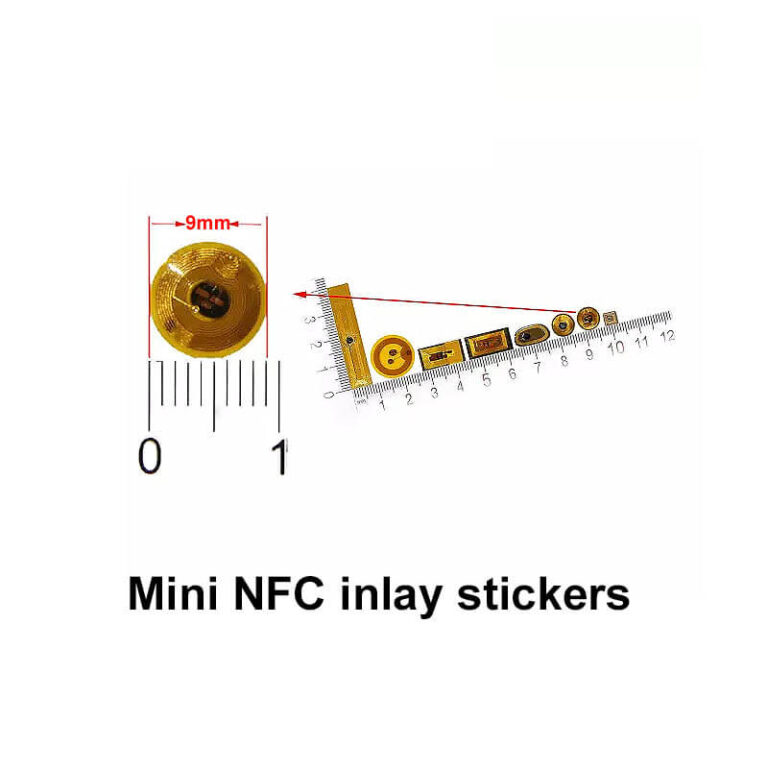Mini FPC NFC Inlay Sticker Ø9mm - WXR
